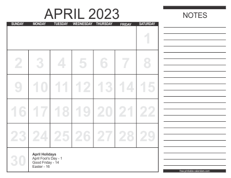 2023 Calendar 1 – Free Printable Calendars