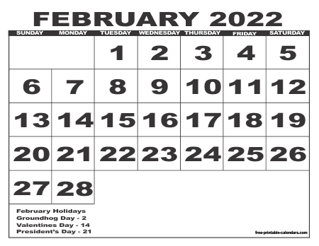 2022 Calendar 6 – Free Printable Calendars
