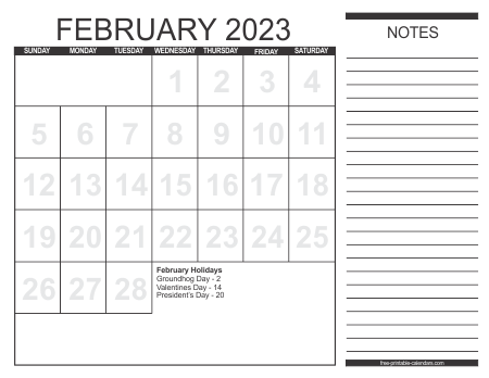 2023 Calendar 1 – Free Printable Calendars