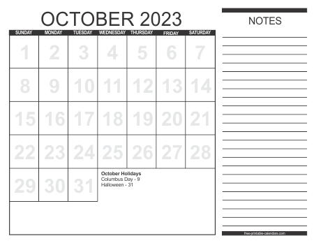 2023 Calendar 1 – Free Printable Calendars