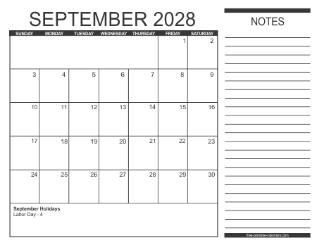 2028 Calendar 2 – Free Printable Calendars